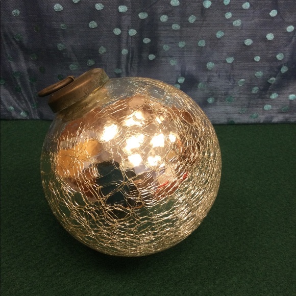 Holiday | Silver Mercury Glass Ball | Poshmark